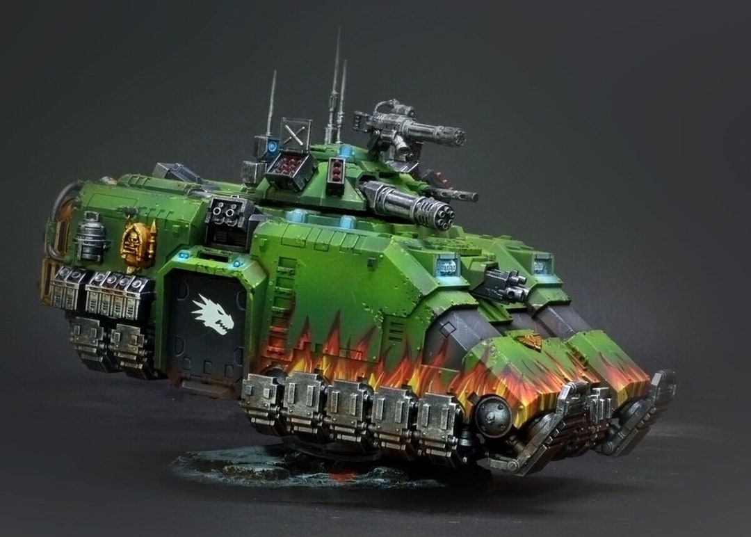 Primaris Repulsor Salamanders Warhammer 40K COMMISSION Painting - Etsy