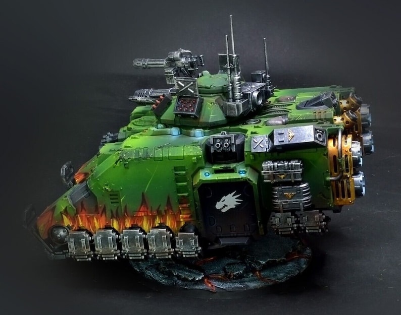 Primaris Repulsor Salamanders Warhammer 40K COMMISSION Painting - Etsy