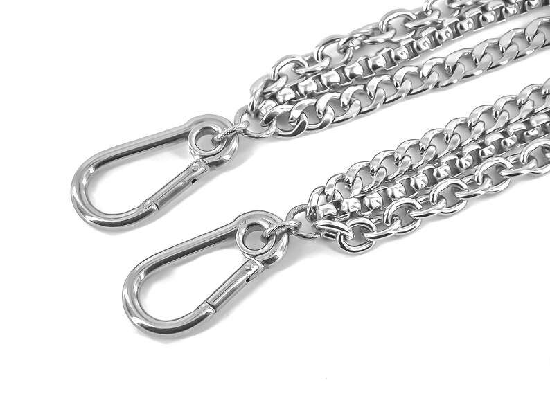 Stainless Steel Key Chain Trouser Chain Wallet Chain Curb Chain 3 Rows ...