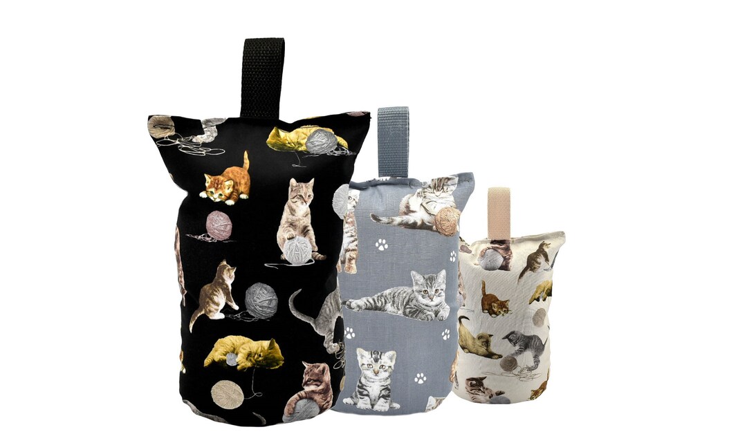 1 Door Stopper Floor Door Stopper Window Stopper Bag Cats Kittens 1,5 ...