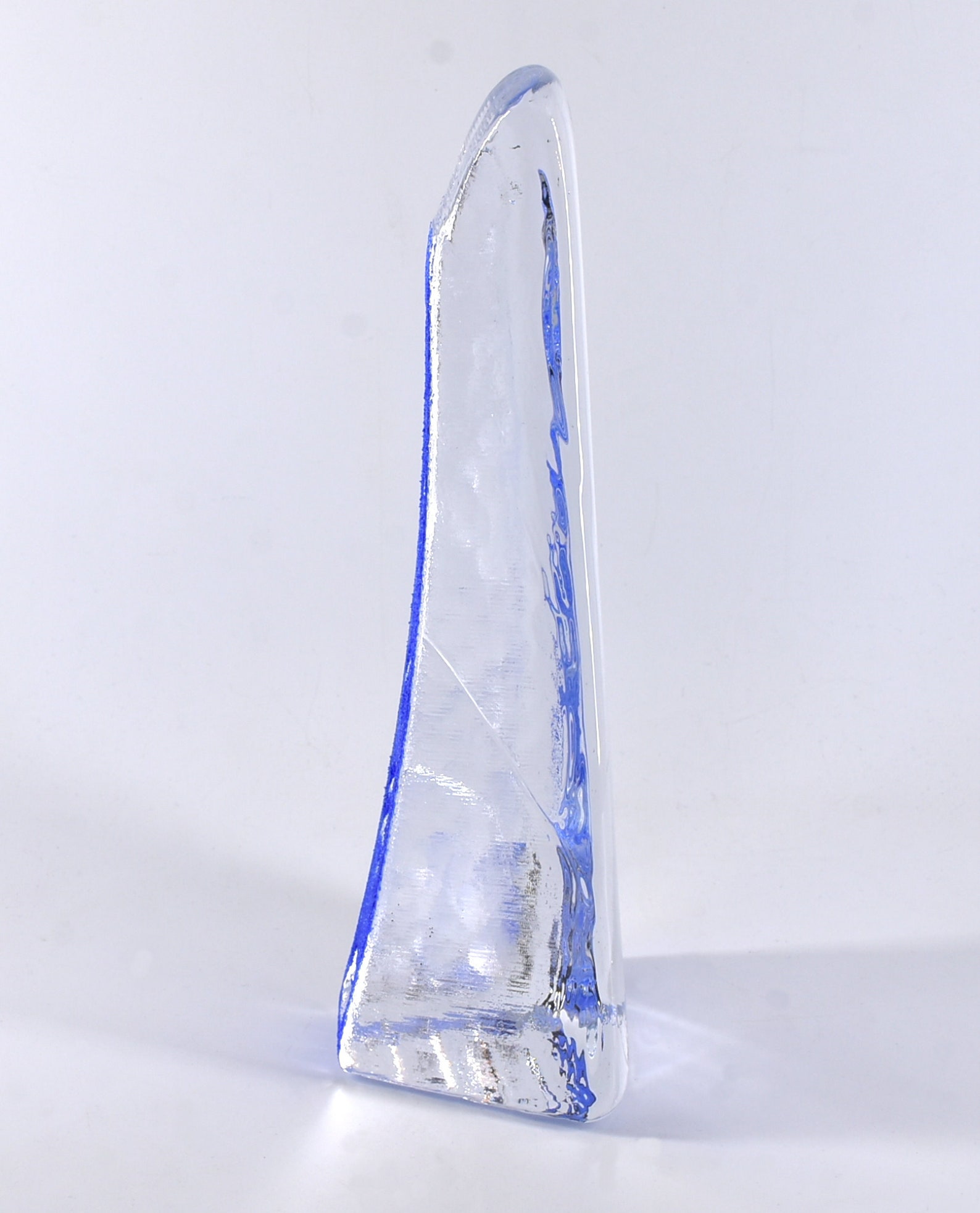 Glass Obelisk by Bergdala With Halogen Floor Lamp RUNA, Glassworks ...
