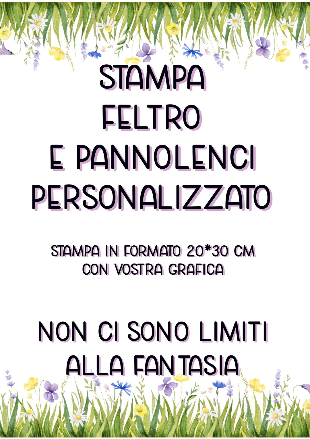 Felt Printing Service and Personalized Felt Panels. Pannolenci for ...