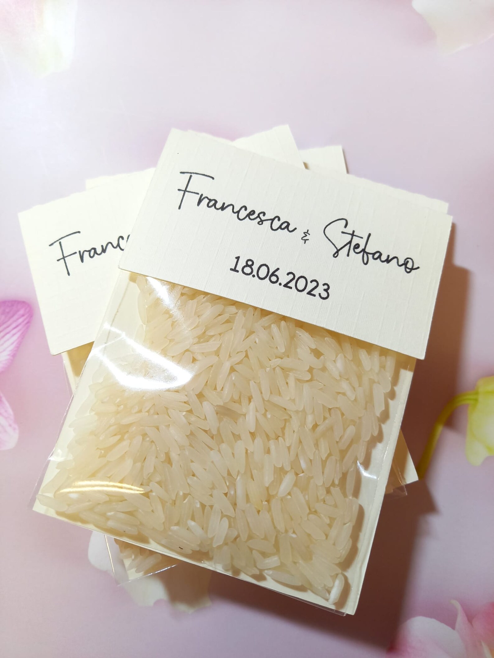 Personalized Wedding Rice Bags. Rice Bowl for Wedding. Personalized ...