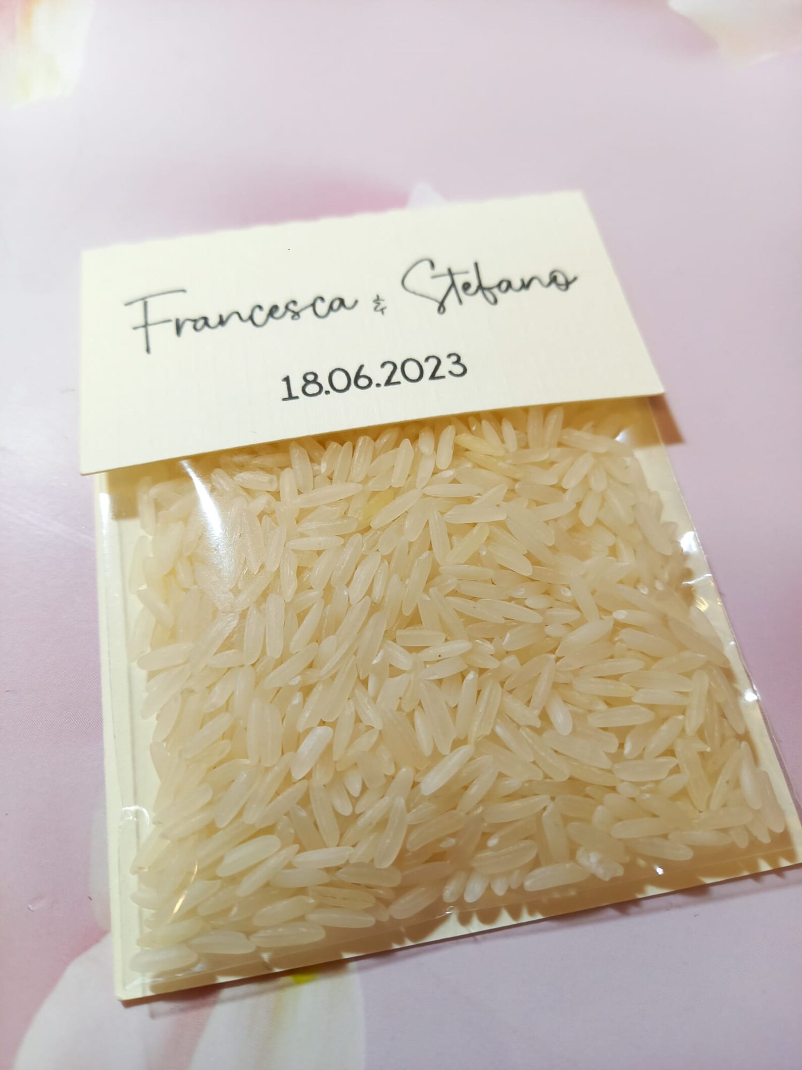 Personalized Wedding Rice Bags. Rice Bowl for Wedding. Personalized ...