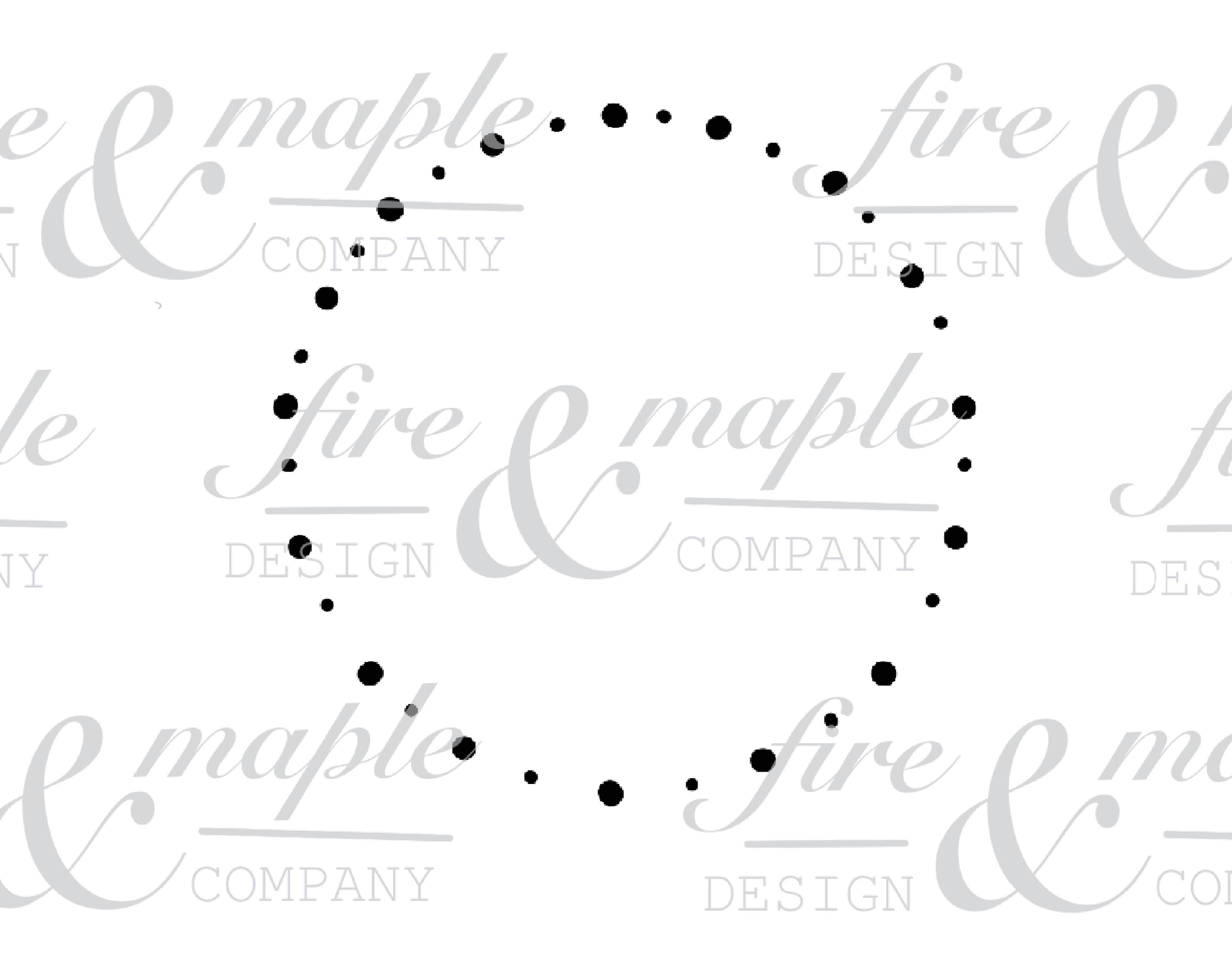 Five Circle Border PNG Files for Cricut Projects - Etsy