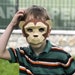 Papercraft MONKEY APE Mask Animal 3D Low Poly Paper Mask DIY Cosplay ...