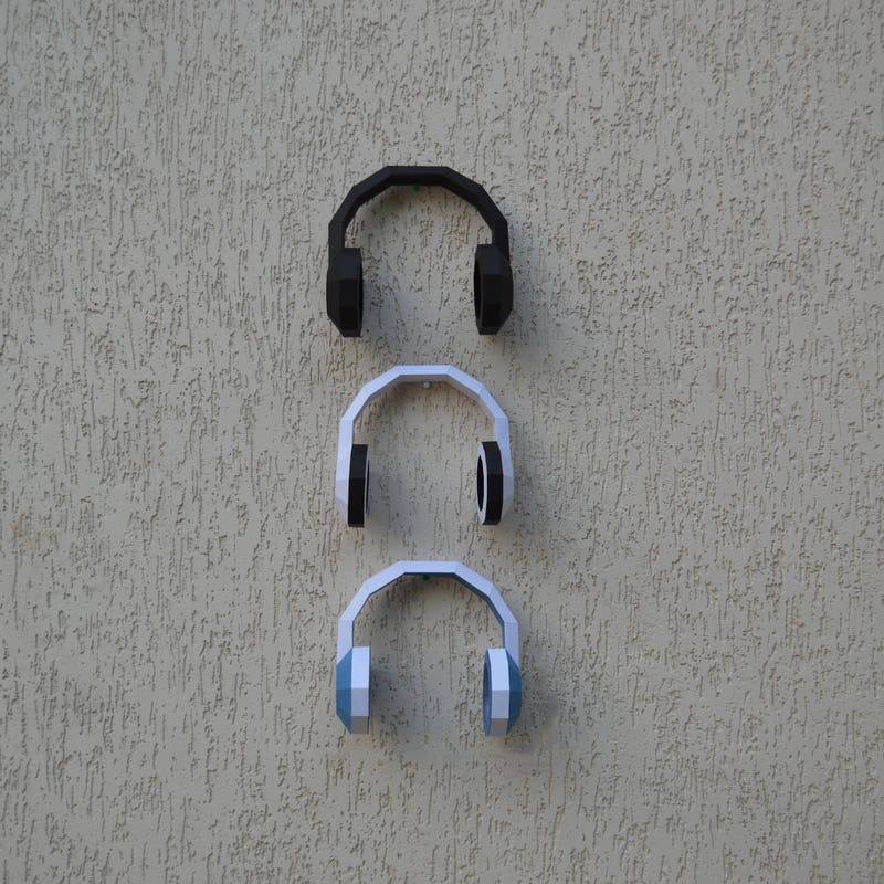 Headphones Origami - Etsy