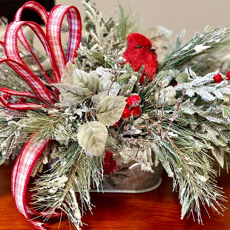 Cardinal Table Decor - Etsy