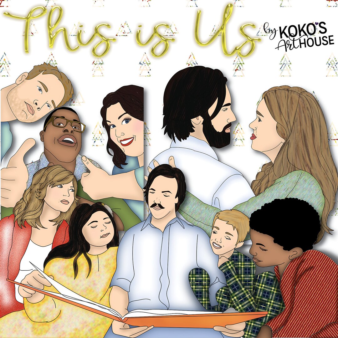This is Us Clipart, Fashion Girls, Family, Rebecca, Jack, Kevin, Kate ...