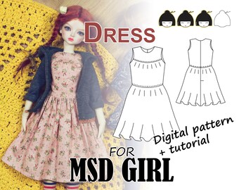 Msd Dress Pattern | Etsy