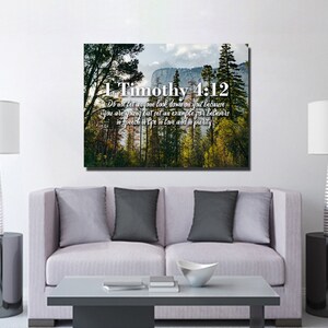 1 Timothy 4:12 Don’t Let Anyone Look Down on You Because You Are Young ...