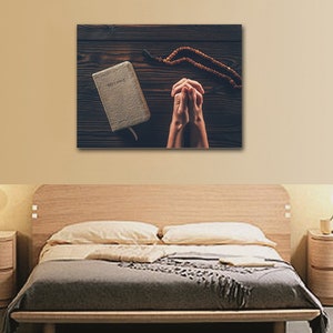 Praying Hands in Prayer Wall Art #29 | Prayer Art | Prayer Framed Wall ...