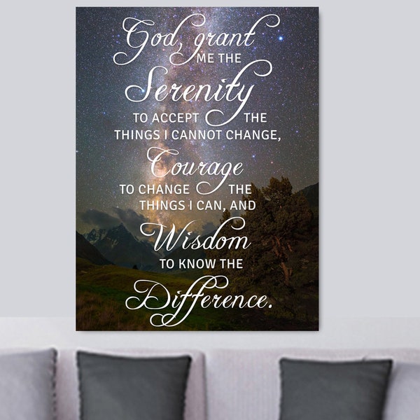 Serenity Sign - Etsy