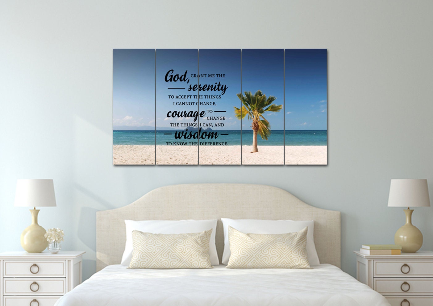 Serenity Prayer 21 Wall Art Canvas Print Framed Wall Hanging | Etsy