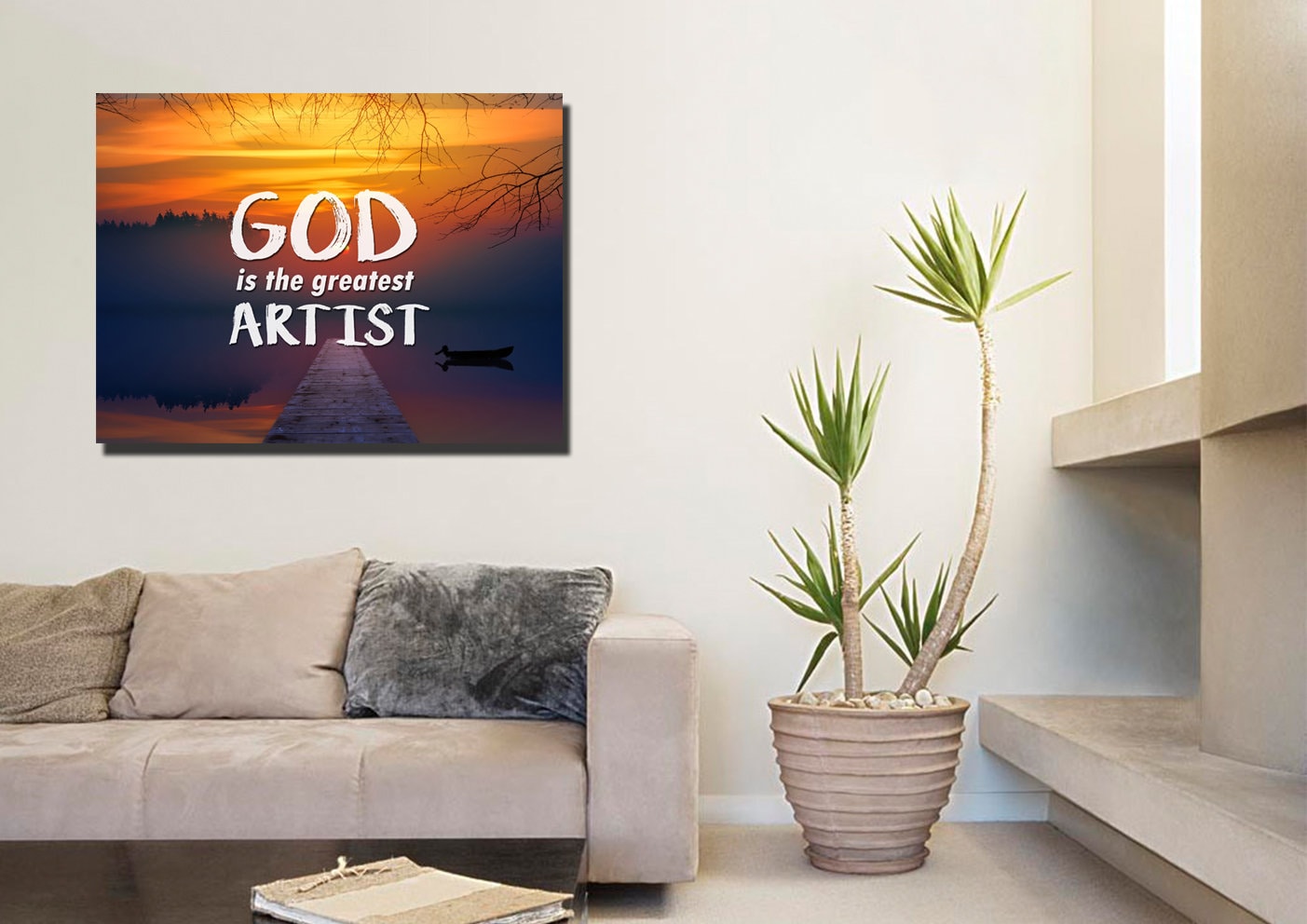 God Is The Greatest Artist Christian inspirational quotes | Etsy