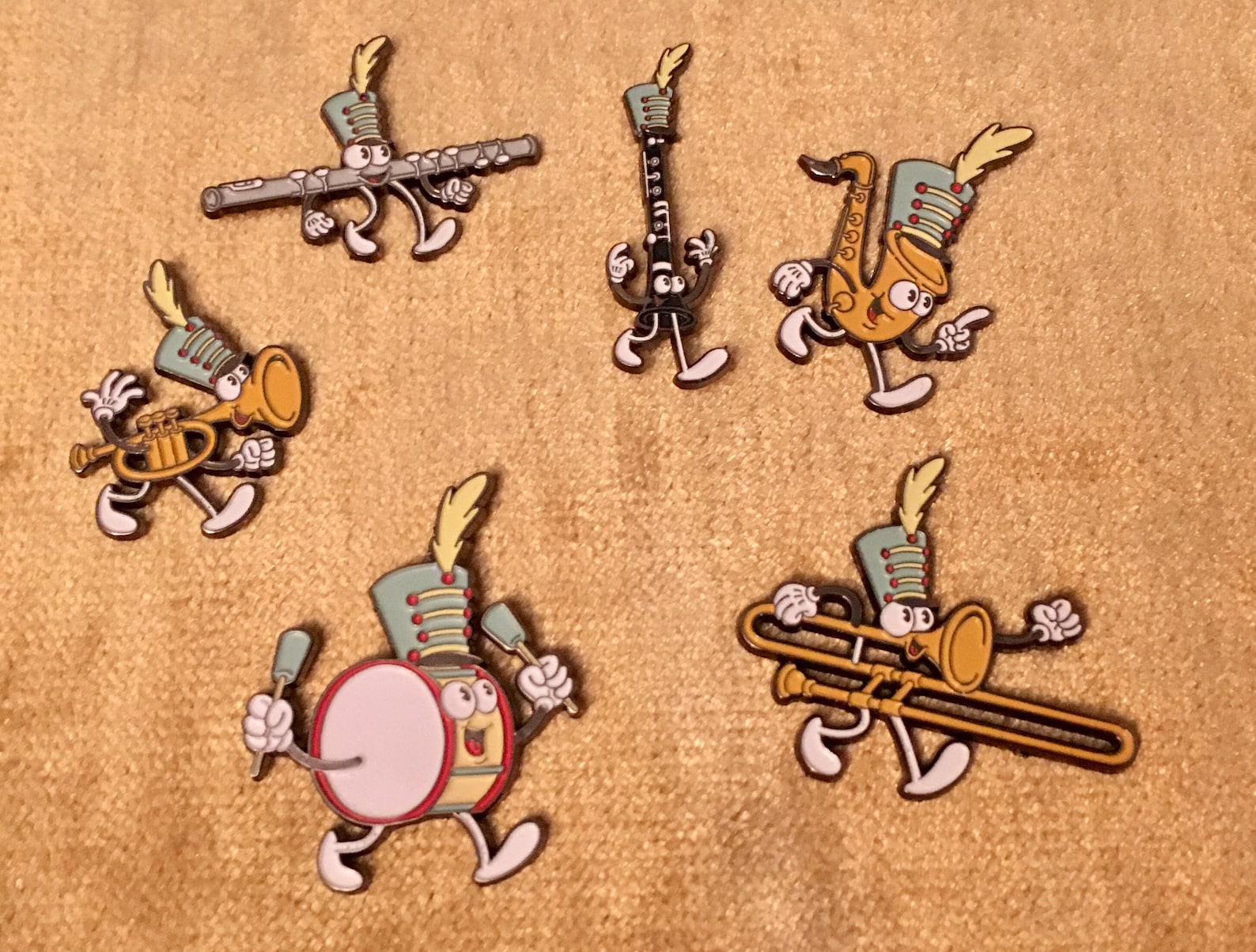 Clarinet Hard Enamel Pin Music Marching Band Cute Fun Geeky - Etsy