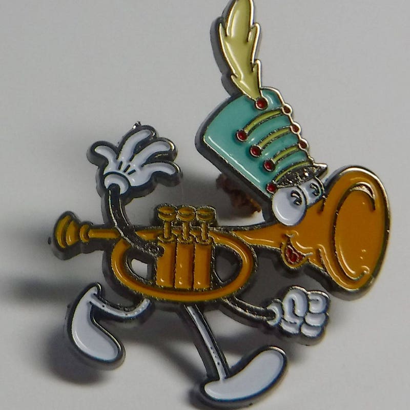Trumpet Pin - Etsy