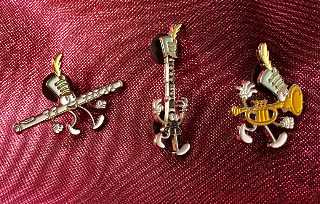 Custom Bundle of Three Instrument Band Geek Pins CHOOSE YOUR ...
