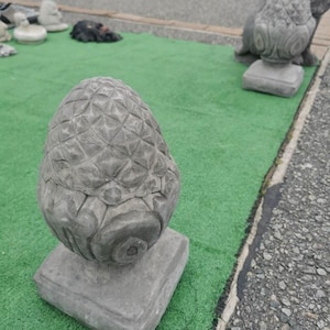 stone finials for gate posts