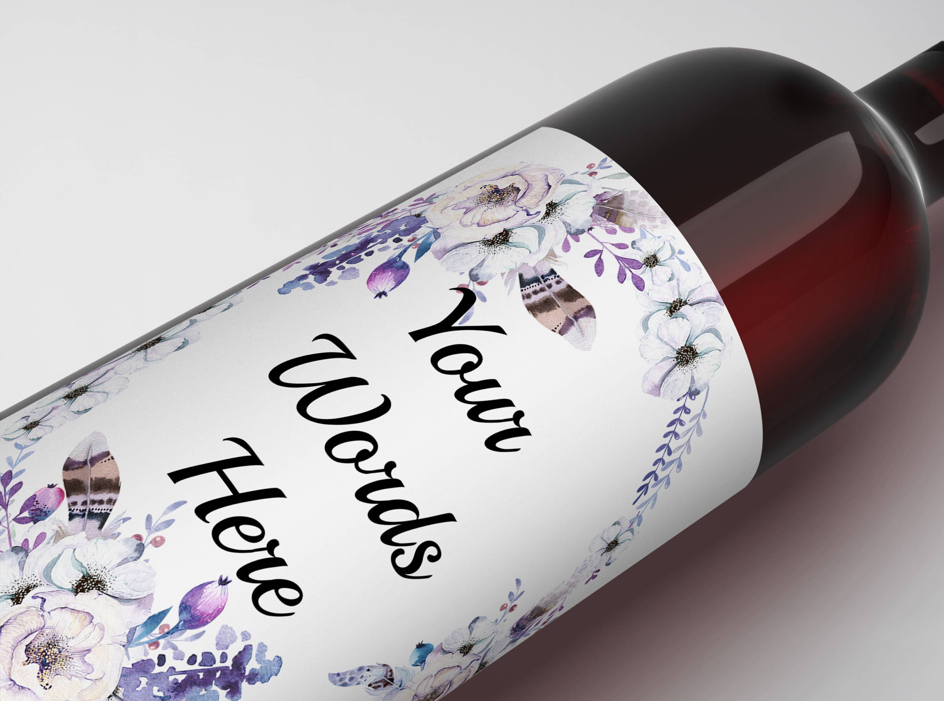 Editable Wine Label DIY Wine Label Your Text Here Personal - Etsy Ireland
