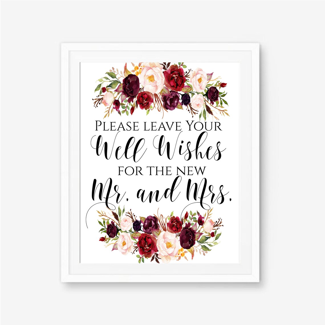 Please Leave Leave Your Wishes Please Leave Wishes Well - Etsy
