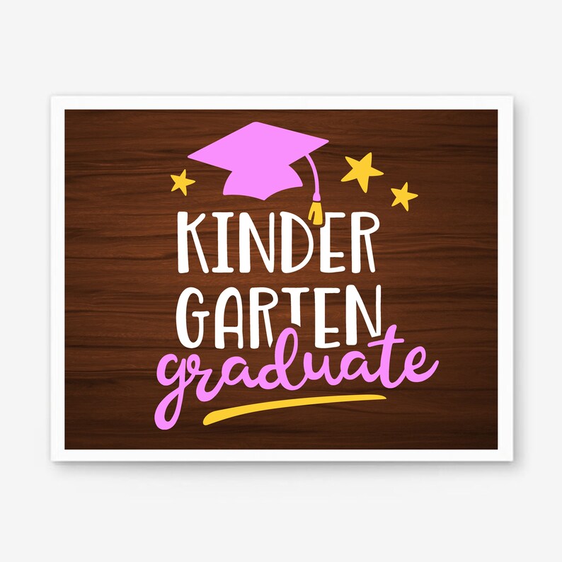 Kindergarten grad pre school grad kinder grad prek | Etsy