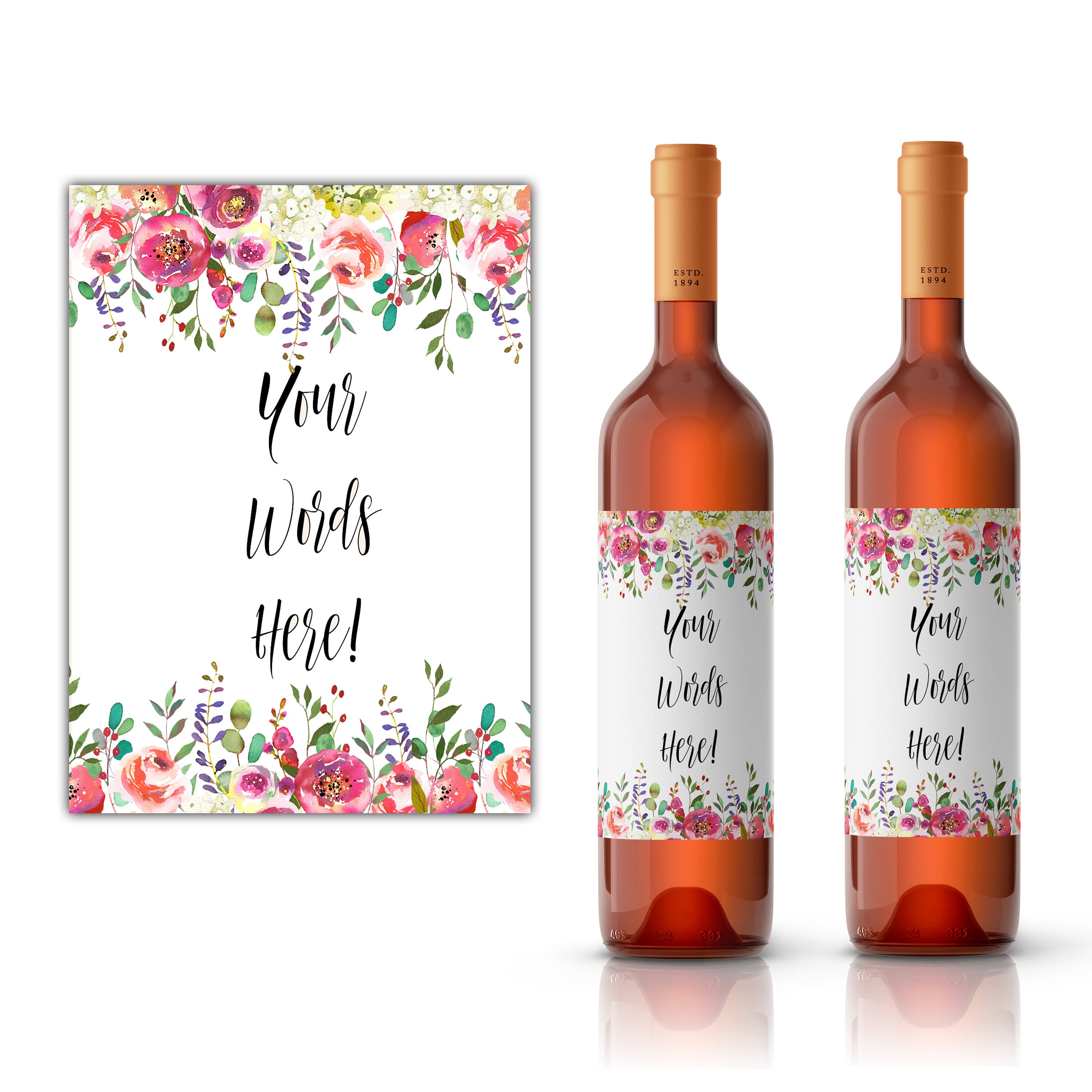 Wine Bottle Labels Diy
