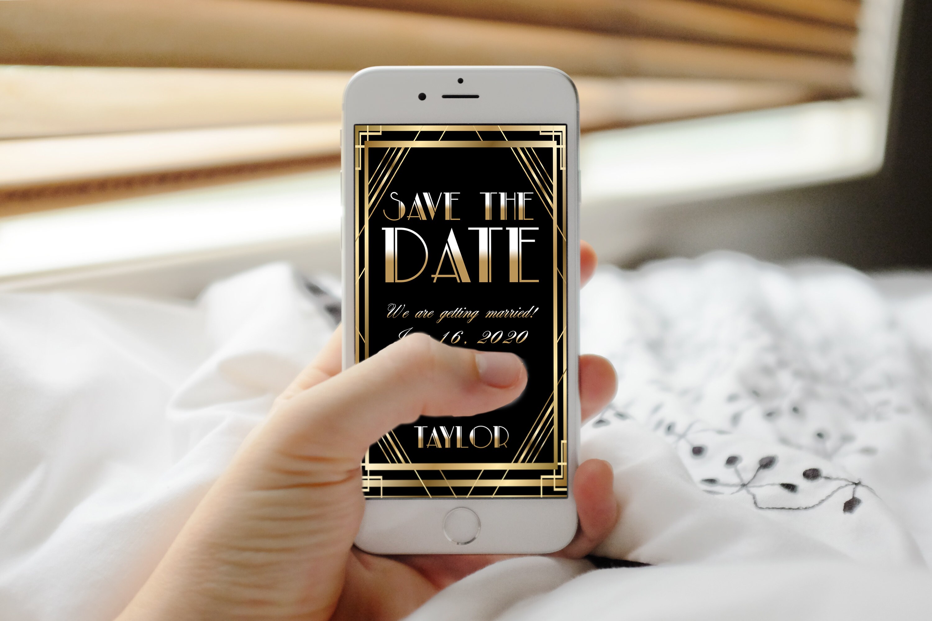 Digital Invitation Email Invitation Electronic Invite - Etsy