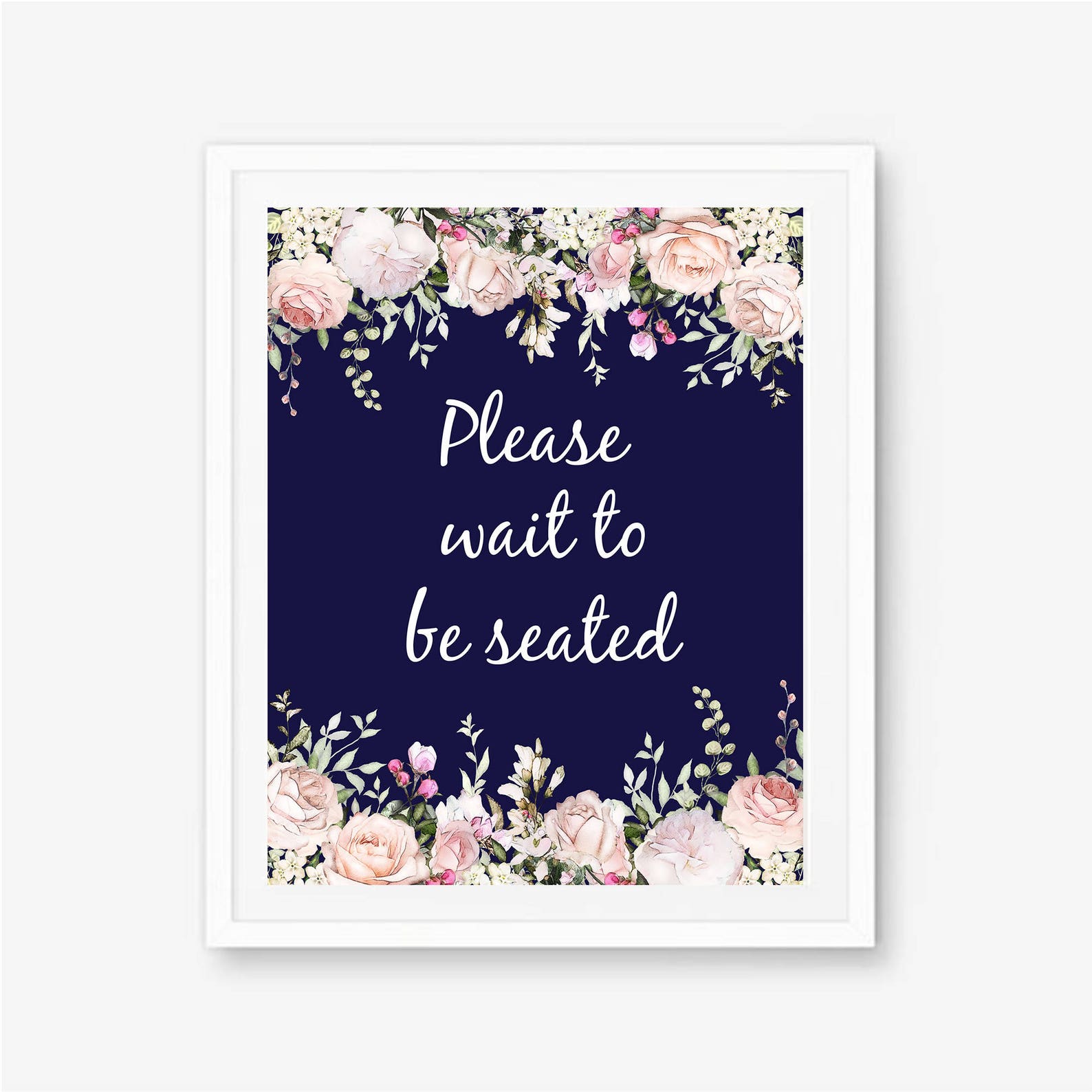 Please Wait Wait to Be Seated Please Be Seated to Be - Etsy