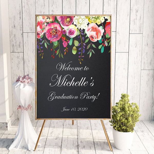 Chalkboard Grad - Etsy