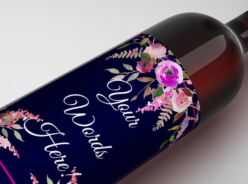 Editable Wine Label DIY Wine Label Your Text Here Personal - Etsy