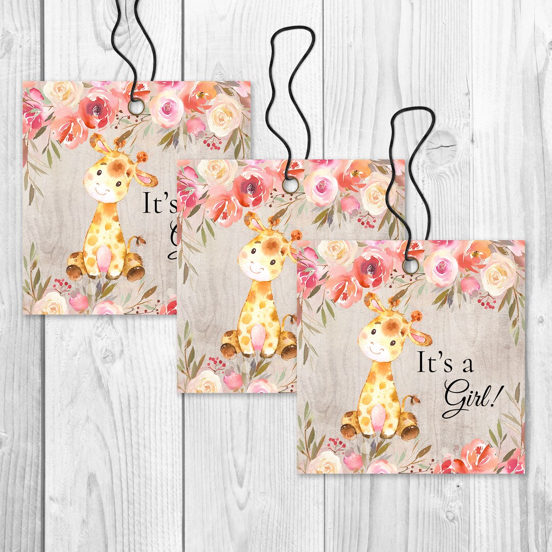 Its a Girl Tags Its a Girl Tag Nail Polish Tag Its a Girl - Etsy