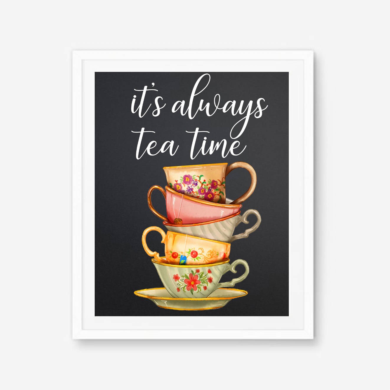 But First Tea Tea Poster but First Tea Print but First Tea - Etsy