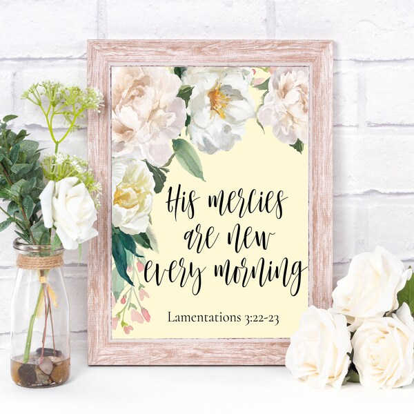 New Every Morning - Etsy