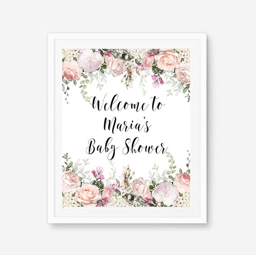 Boho Welcome Sign Tribal Welcome Sign Boho Shower Sign - Etsy