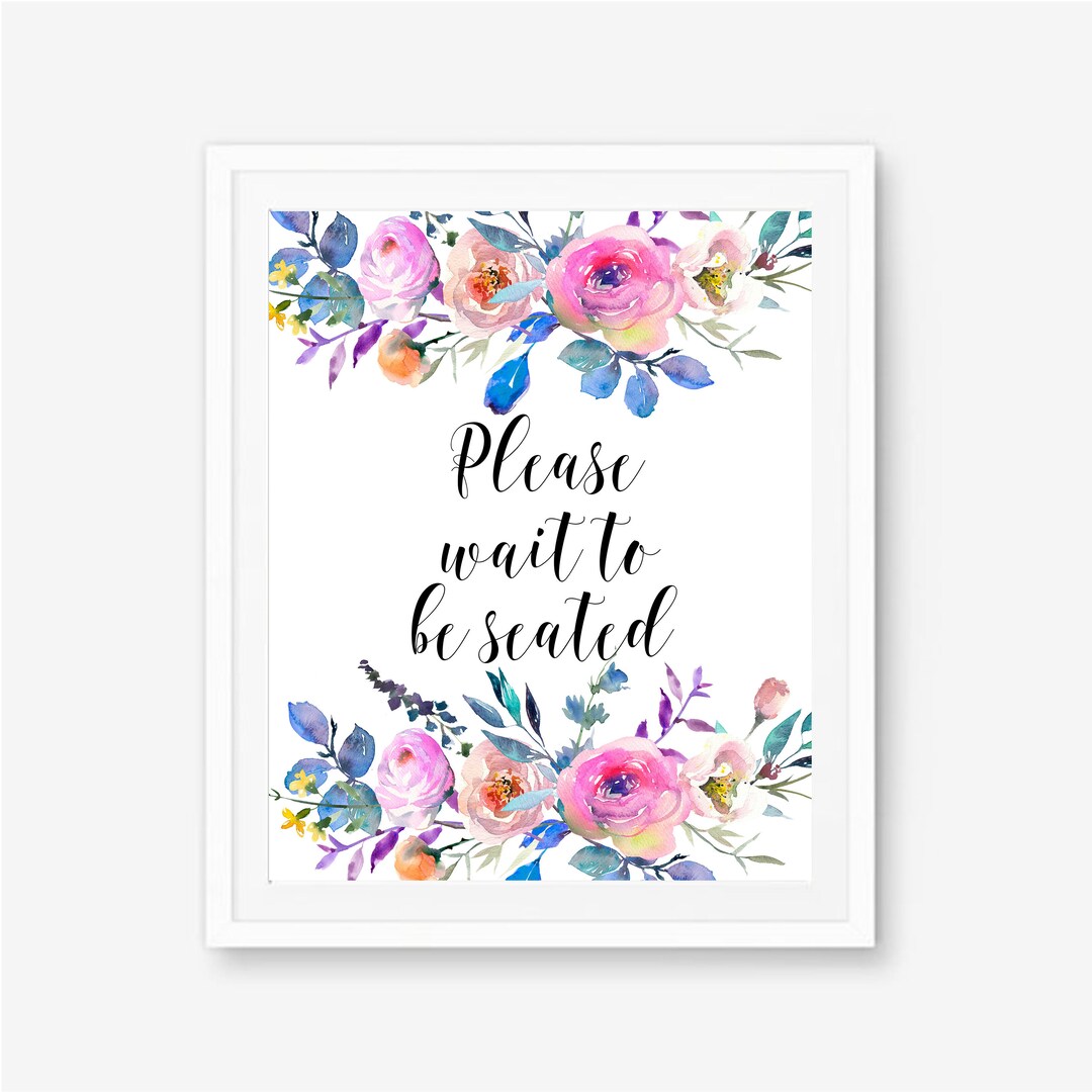 Gelieve te wachten, wachten te zitten, gelieve te gaan zitten, te ...