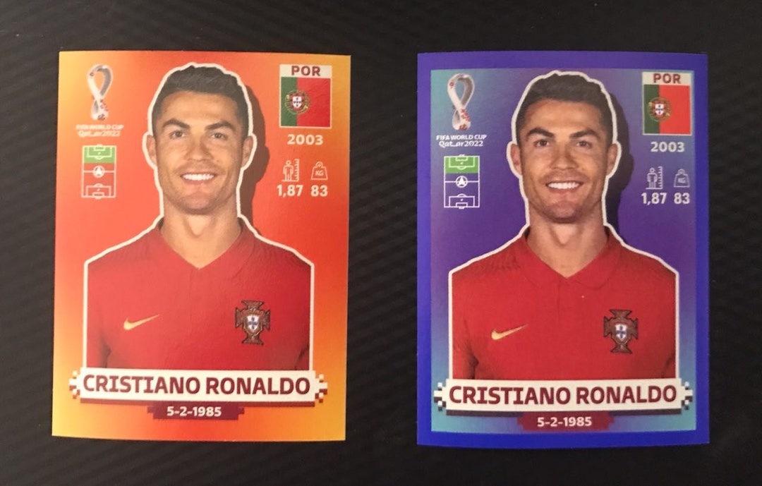 Panini FIFA World Cup 2022 Qatar CRISTIANO RONALDO Portugal #17 Por ...