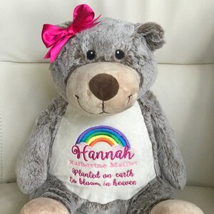 Comfort Bear, Memorial Bear, Ashes Urn, Huggable Urn, Baby Loss, Angel ...