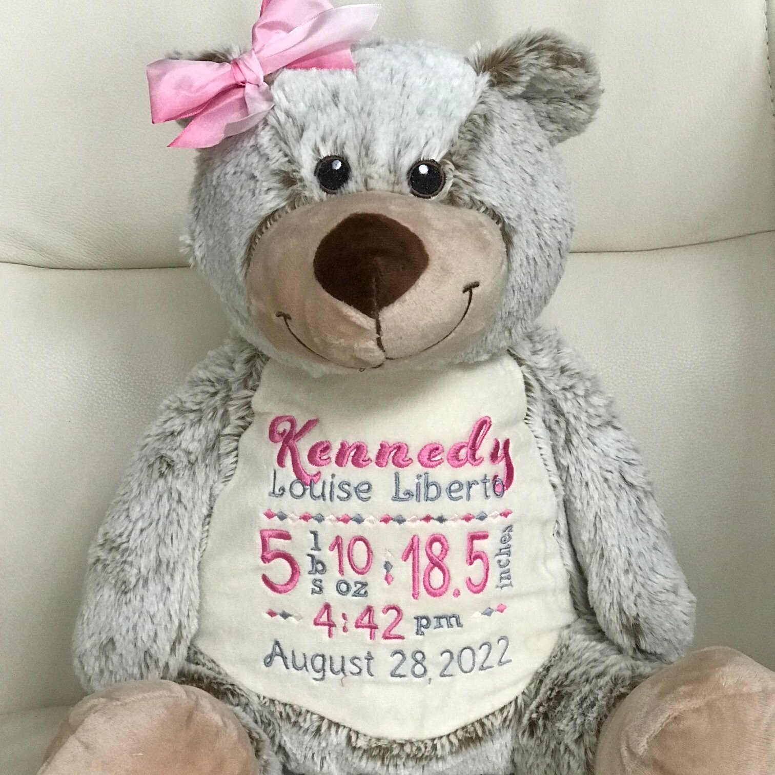Personalized Stuffed Animal Personalized Baby Gift Birth - Etsy