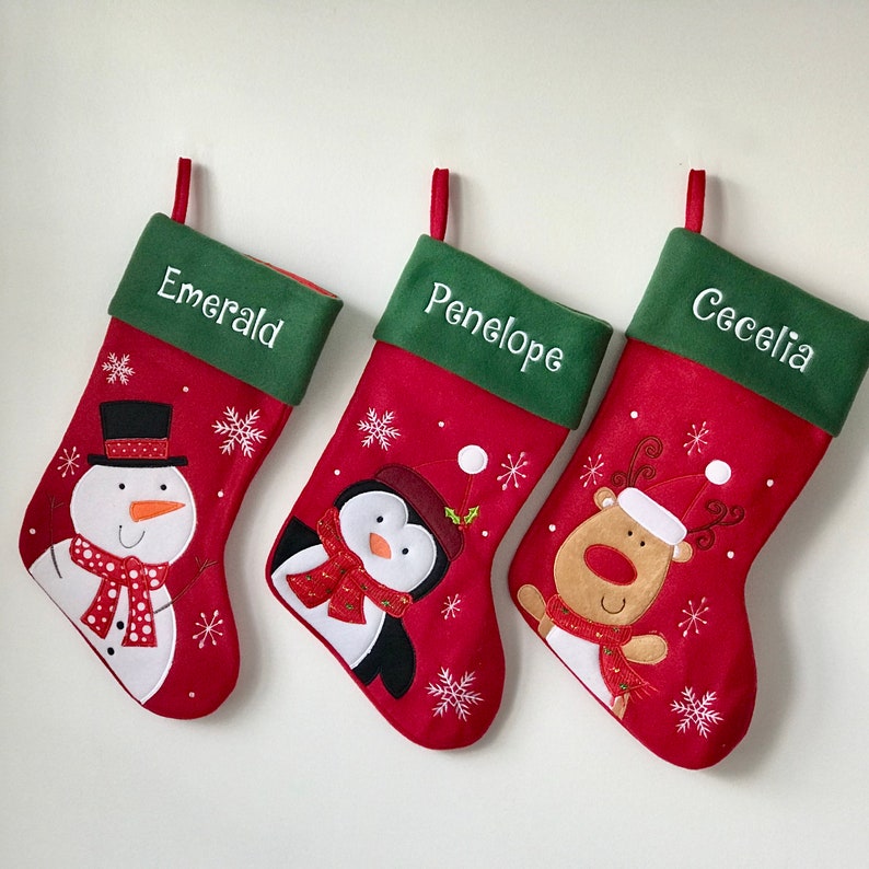 Personalized Family Christmas Stockings, Christmas Stockings ...