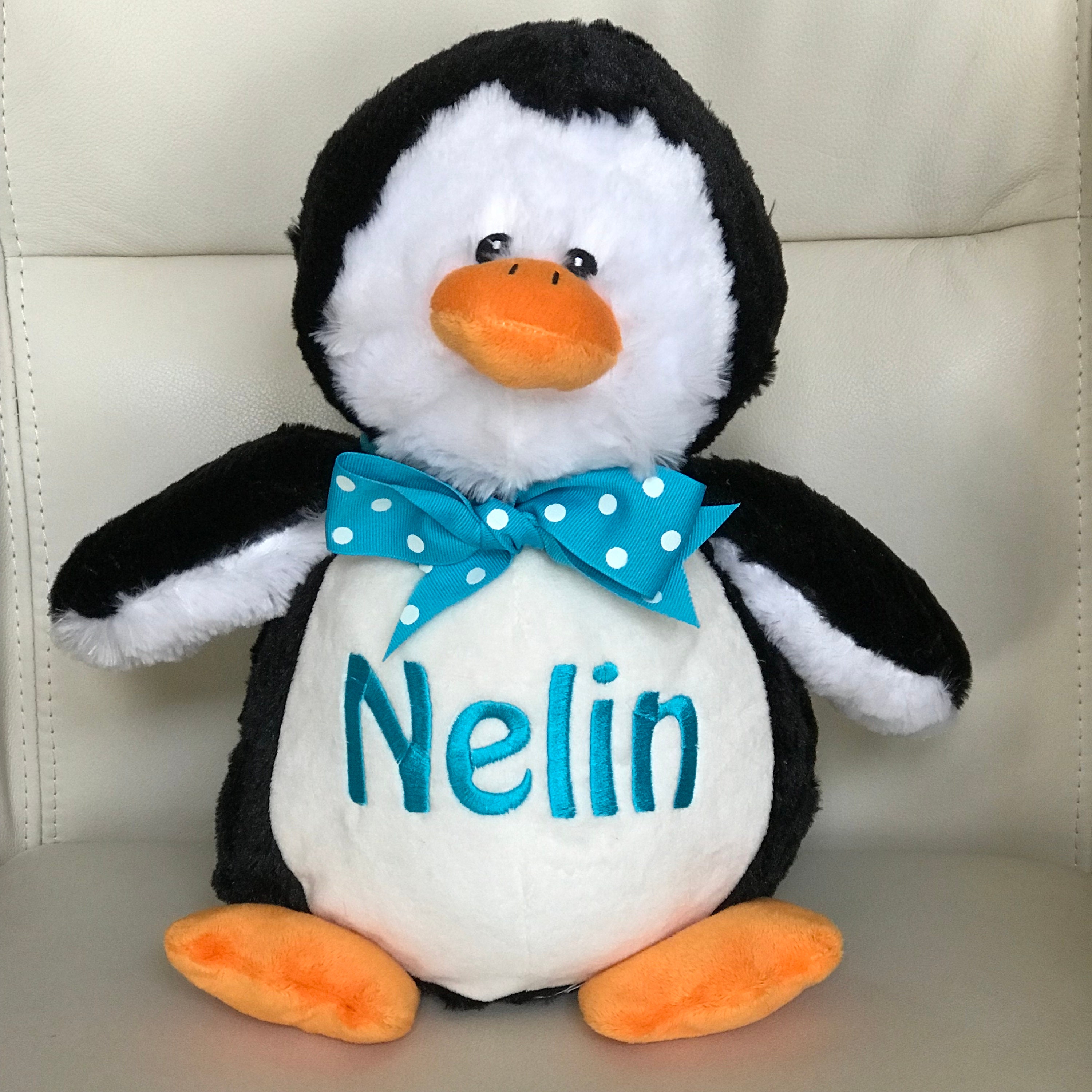 Personalized Stuffed Animal Personalized Penguin | Etsy