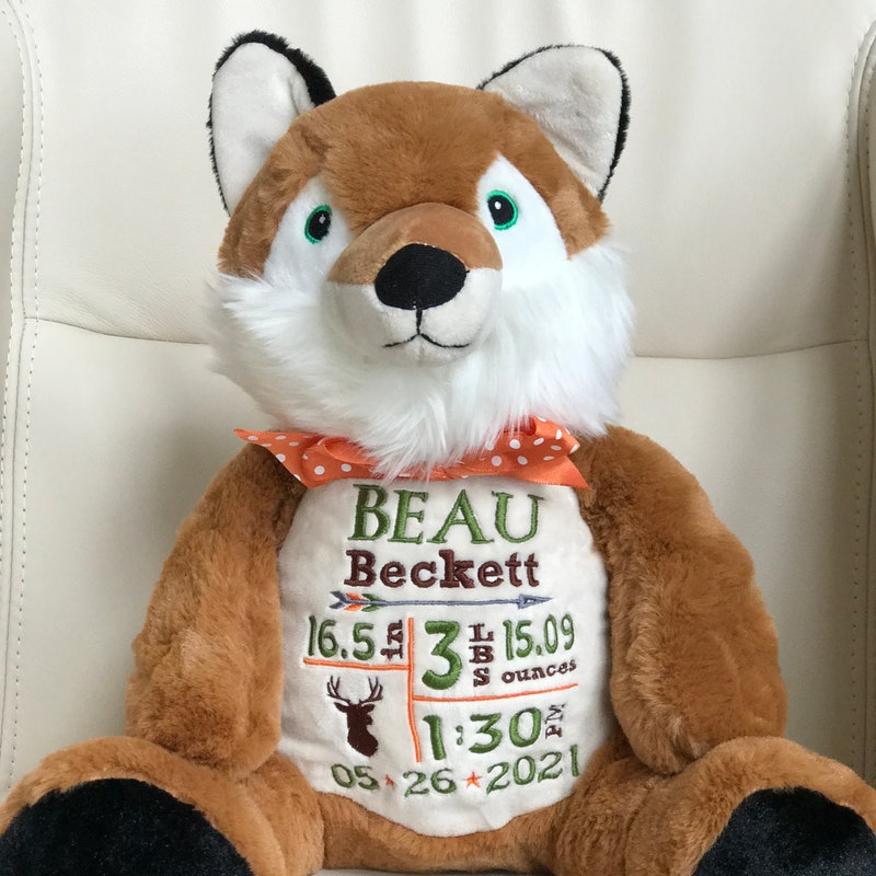 Fox Stuffed Animal - Etsy