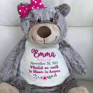 Comfort Bear, Memorial Bear, Ashes Urn, Huggable Urn, Baby Loss, Angel ...
