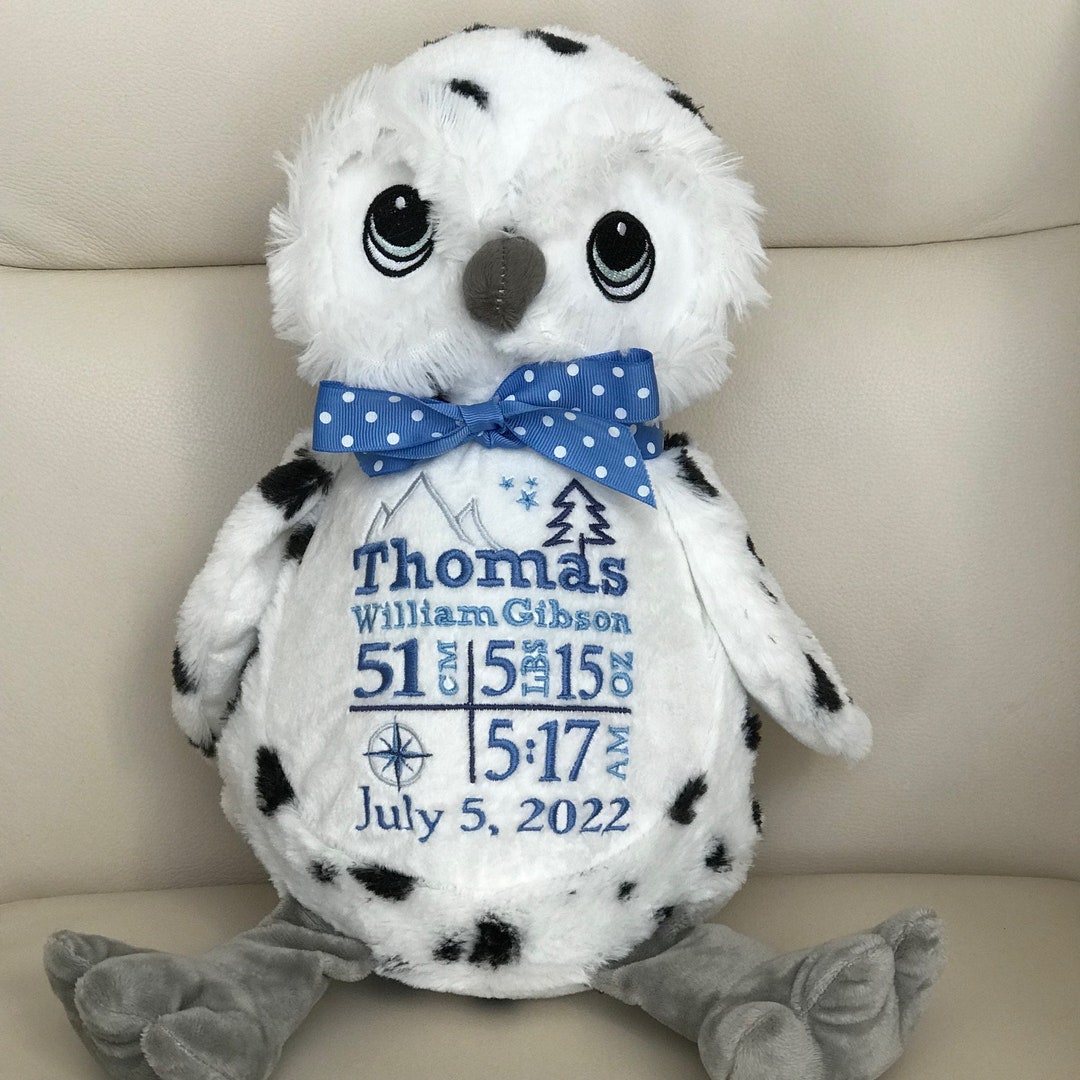 Personalized Stuffed Animal, Personalized Owl, Personalized Baby Gifts ...