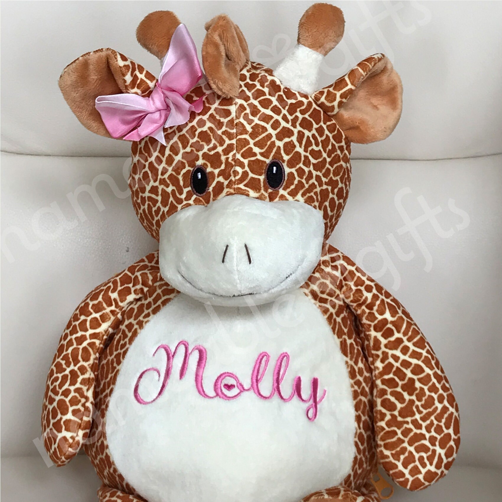 Personalized Stuffed Animal Personalized Giraffe - Etsy