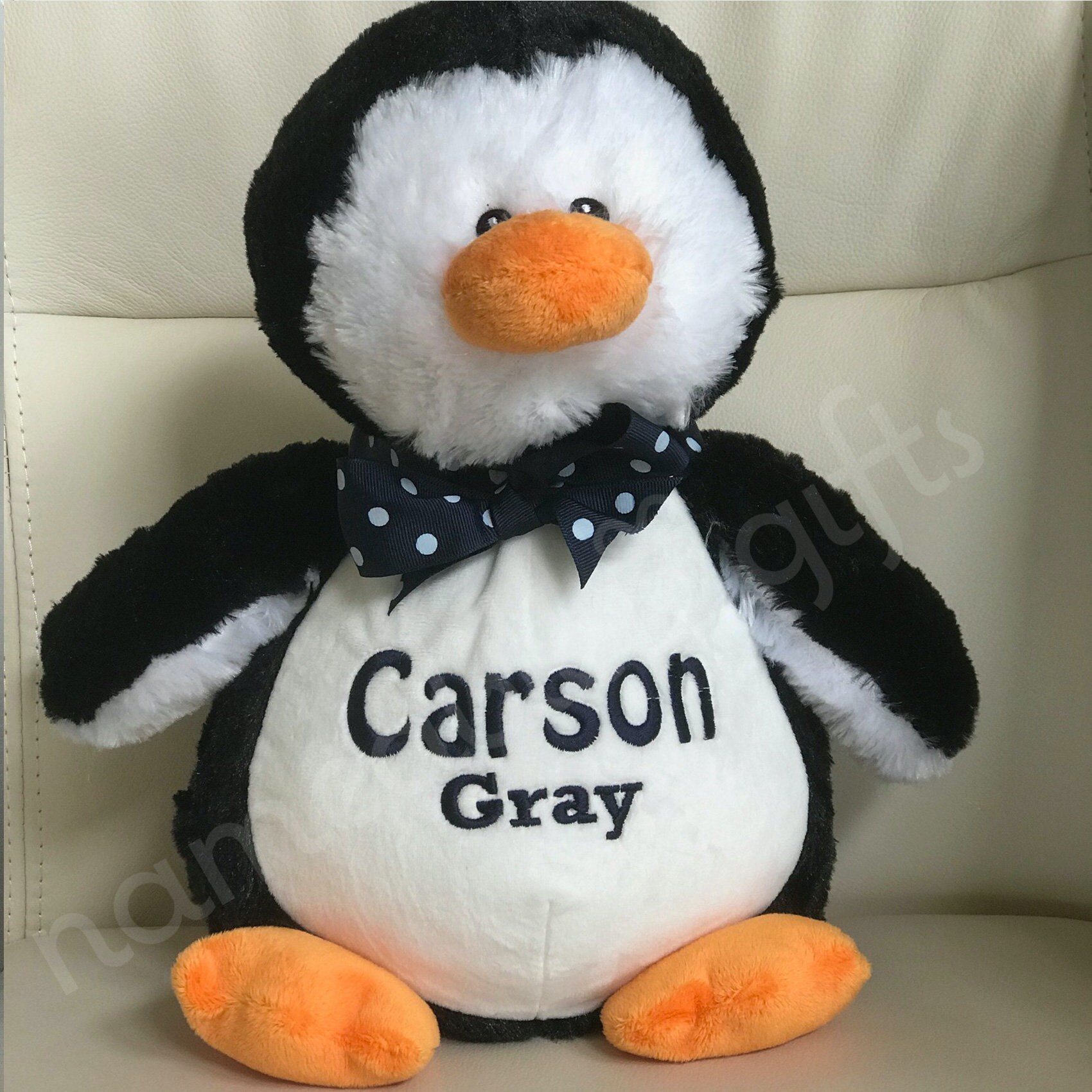 Personalized Stuffed Animal Personalized Penguin | Etsy