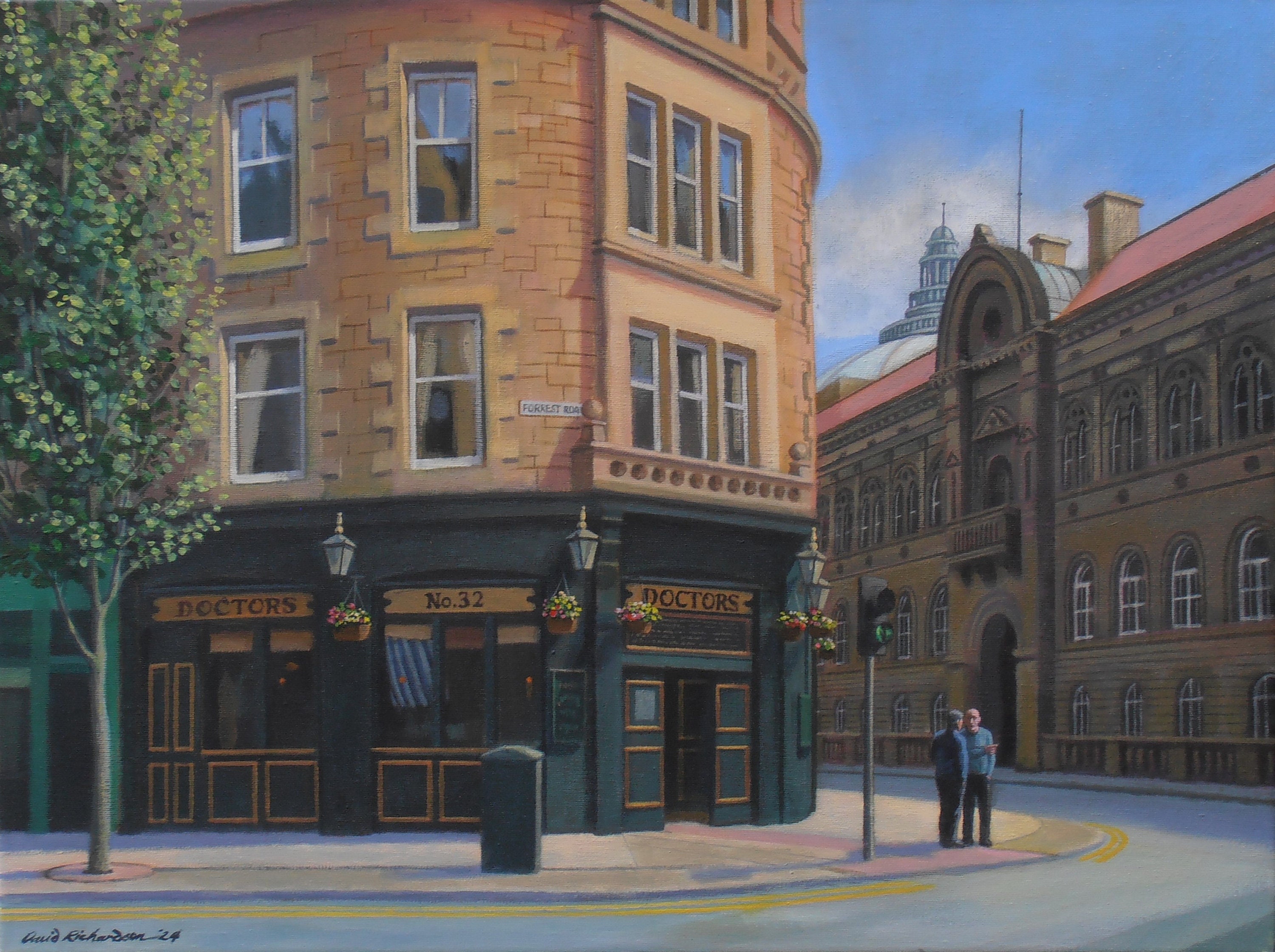 Doctors Bar, Edinburgh. Art Print. - Etsy