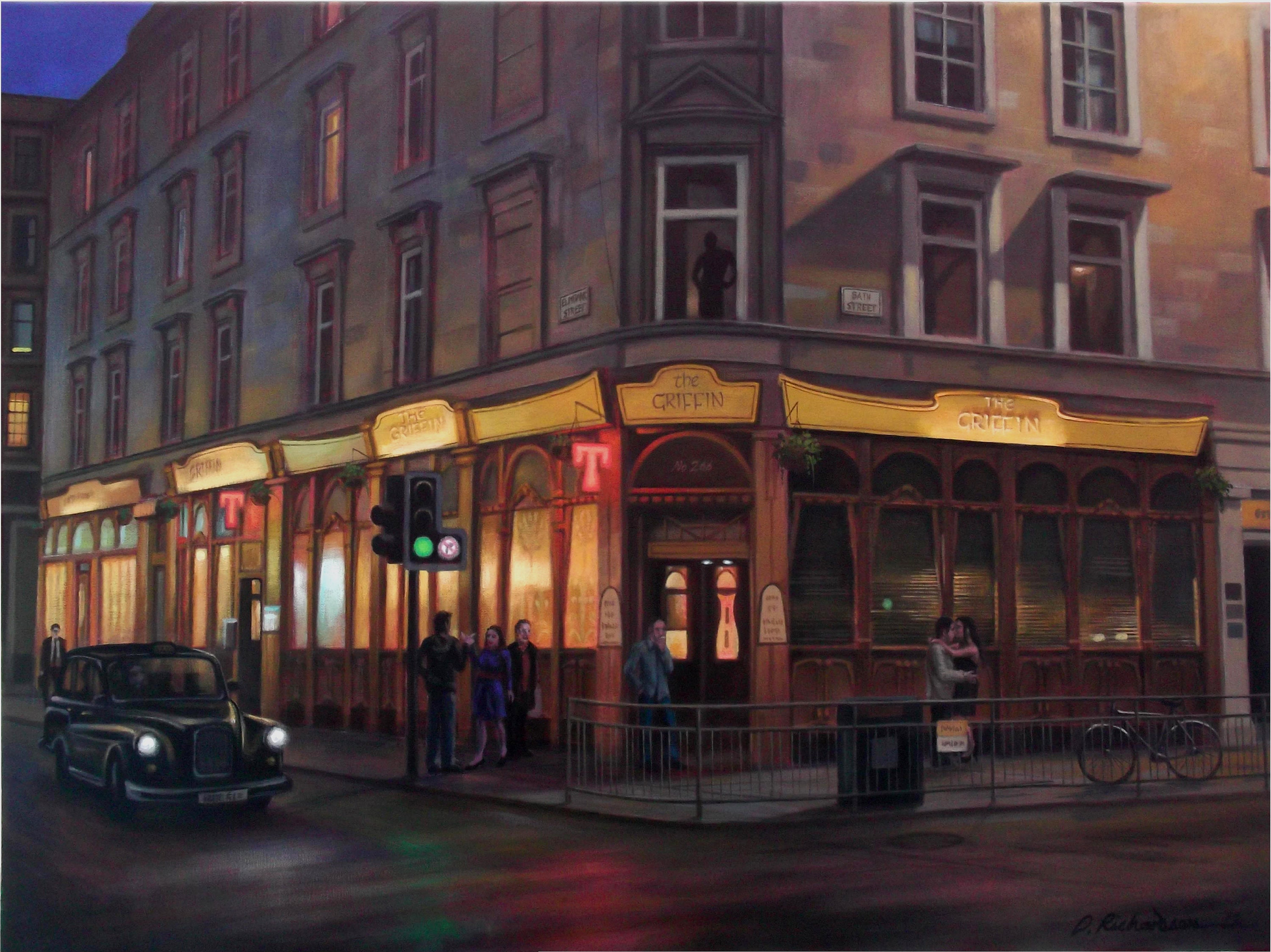 The Griffin Bar, Glasgow. Art Print. - Etsy