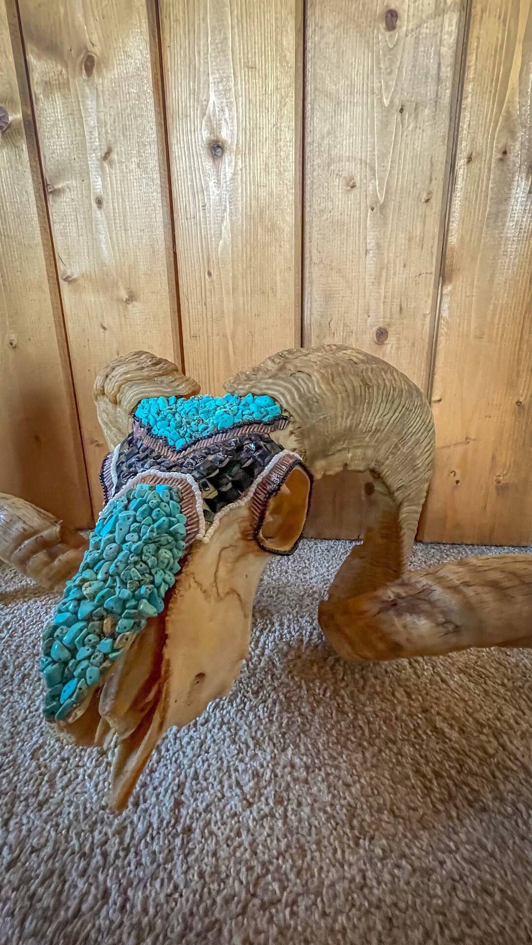 Custom Beaded Skull - Etsy