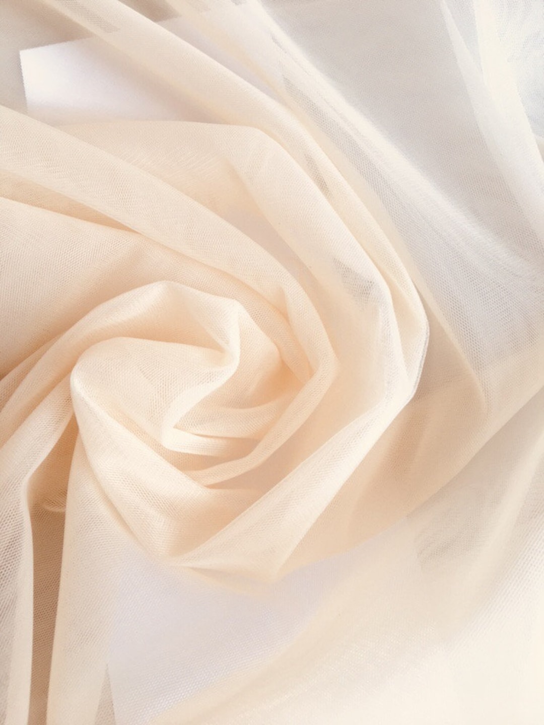 Soft Biscuit 4 Color, Light Beige Tulle of High Quality, Tulle for Veil ...